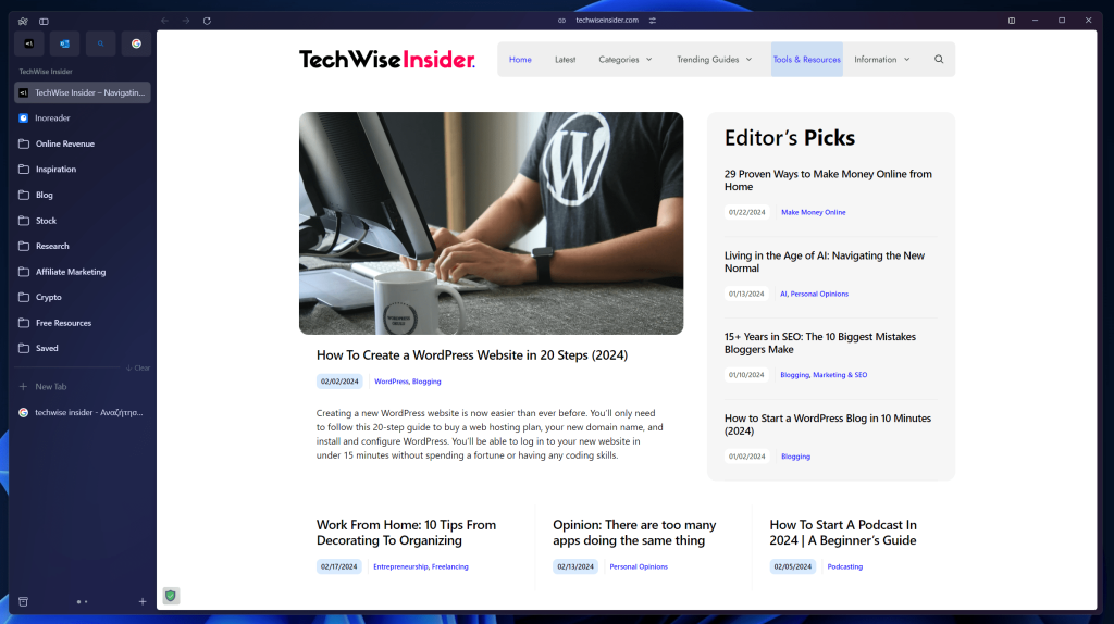 Arc Browser Review: A neat new way of browsing the web