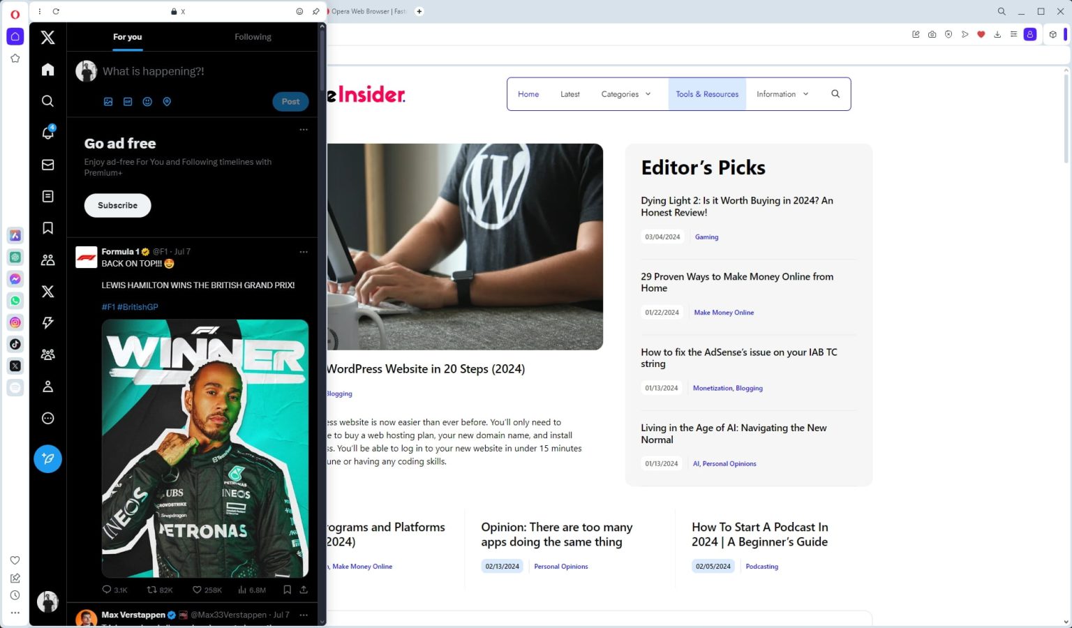 Opera Browser Review 2025: Should you even care?