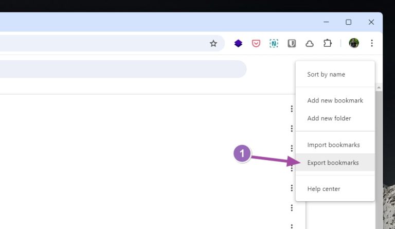 Why and how to export your browser's bookmarks