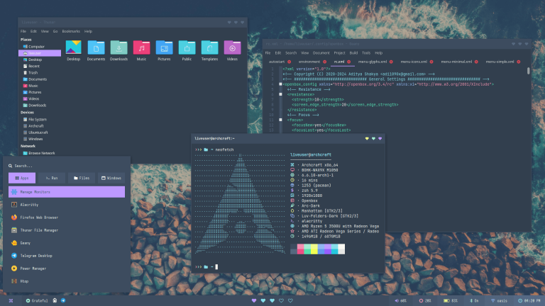 ArchCraft Linux Review: A Minimal & Modern Arch-based Distro
