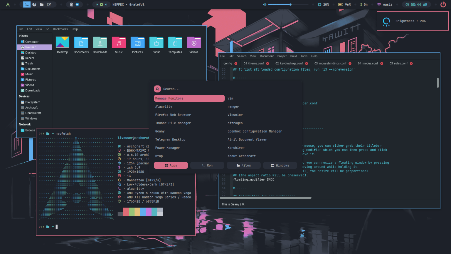 ArchCraft Linux Review: A Minimal & Modern Arch-based Distro