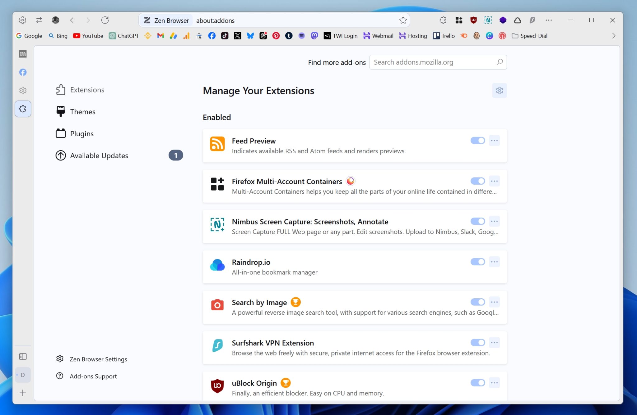 Zen Browser is a Firefox-based beauty that looks like Arc